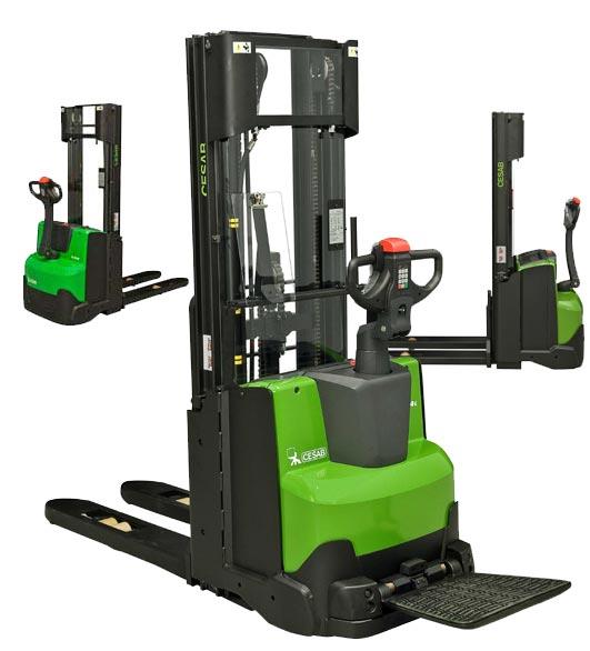 Gerbeur électrique à conducteur accompagnant 1000 à 1400 kg - Manuprovence